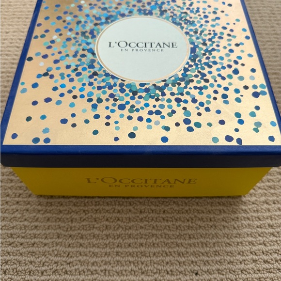 L'OCCITANE | Other | Loccitane Empty Gift Box Blue And Yellow | Poshmark